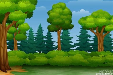 تصویر زمینه طبیعت کارتونی