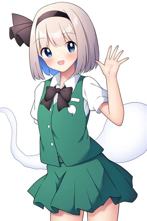 魂魄妖夢 半霊 妖夢ちゃん すめらぎのイラスト