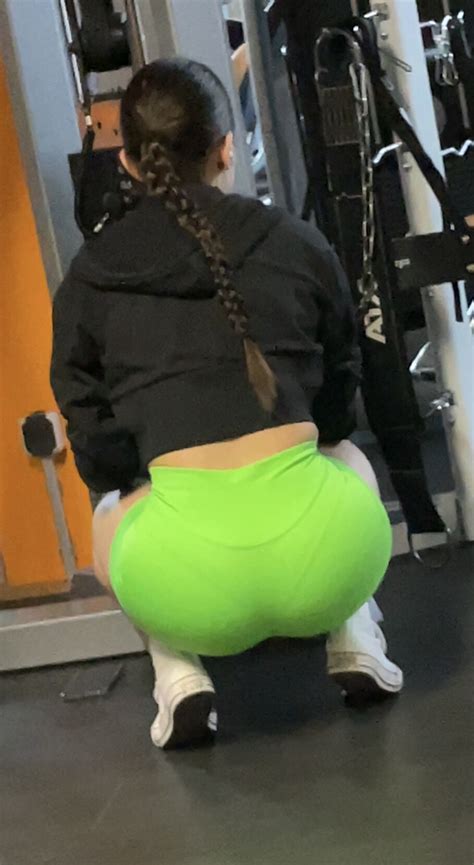 Bubble Butt See Thru Thong Under Tight Yoga Shorts Spandex Leggings Yoga Pants Forum