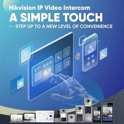 Hikvision IP Intercom Audio Video Or Keypad Entry Specifications Hikvision Audio Video Or
