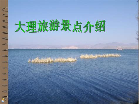 大理旅游景点介绍 24p Word文档在线阅读与下载 免费文档