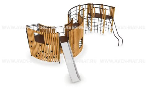 Спортивно-игровой комплекс Industrial Г-1040 Волна — купить в компании ...