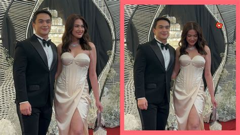 Look Bea Alonzo And Dominic Roque At The Gma Gala 2023