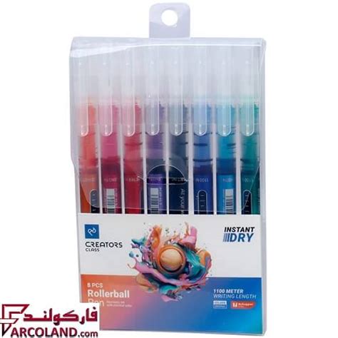 روان نویس نوک 05 میلی مدل مونت کریتورز کلاس بسته 8 عددی