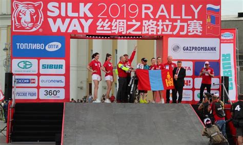 Монгол Улсын Ерөнхийлөгчийн Тамгын газрын дарга З Энхболд “Торгоны зам” раллигийн нээлтийн