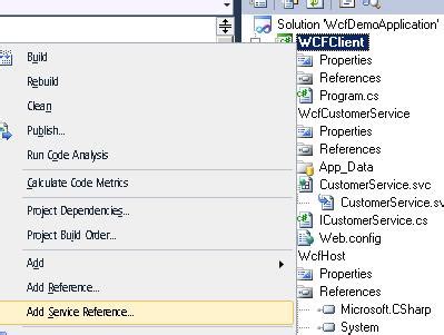 Windows Communication Foundation QuickStart Multiple Binding VS CodeProject