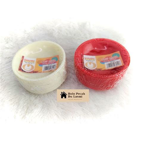 Jual 1 Pcs Tempat Sambel Cabe Saos Kecap Bulat Plastik Mangkok Piring
