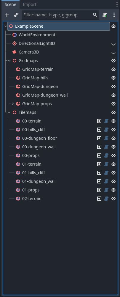 github matthewkonobri godot tile to gridmap build out 3d gridmaps