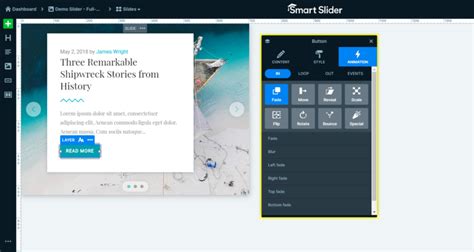 Top 10 Smart Slider Animations