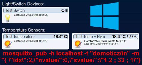 Virtual Sensor Update Via Mqtt It`s All About Technology