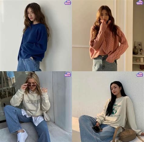 ไอเดีย แมทช์เสื้อสเวตเตอร์ รับลมหนาวเบาๆ ☃️ ️ แกลเลอรีที่โพสต์โดย Sale Here Lemon8