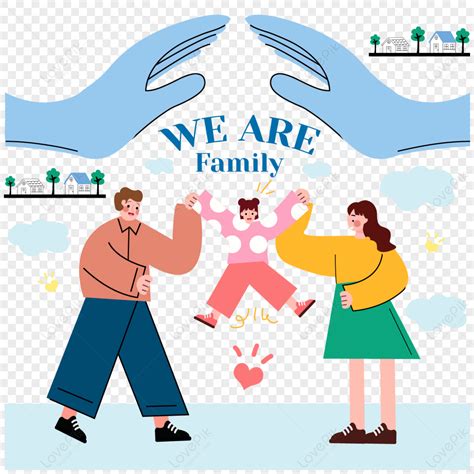 한국 가족의 달 부모 양친 젊은 가정의달 Png 일러스트 무료 다운로드 Lovepik