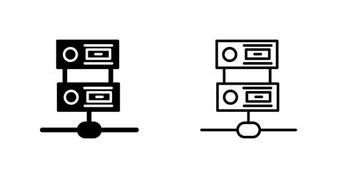 Server Vector Icon 42609064 Vector Art At Vecteezy