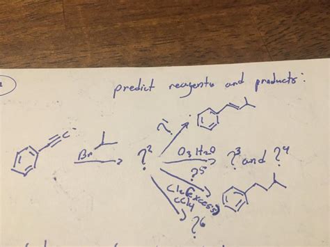 Solved Predict Reagents And Praducts Chegg Com