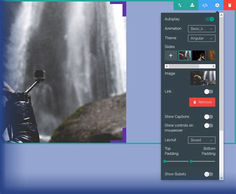 wow slider mobirise extension