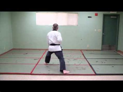 Tang Soo Do Ki Cho Hyung Il Bu Basic Form 1 Step By Step Youtube