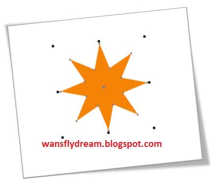 CARA MEMBUAT GAMBAR BINTANG DENGAN POLYGON TOOL Wansflydream Blog S