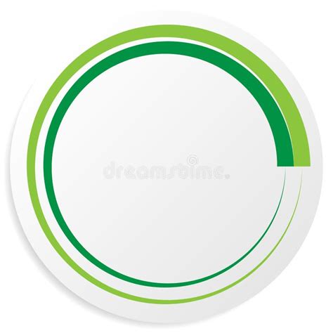 Blank Empty Circle Shape Circle Design Element Circular Circle Frame Border With Copyspace