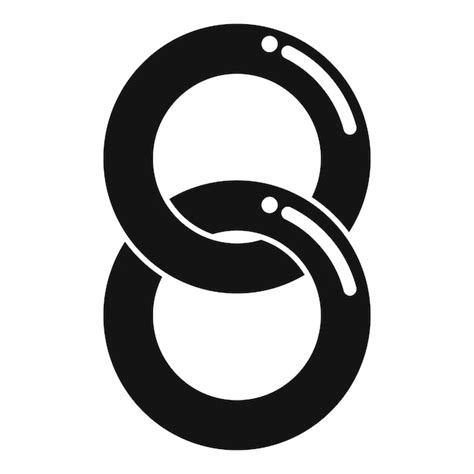 Premium Vector Chain Icon Simple Vector Computer Internet Modern Connection