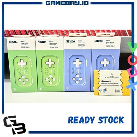Jual 8bitdo Micro Bluetooth Mini Game Controller Pocket Sized Ultra Portable Gamepad Shopee