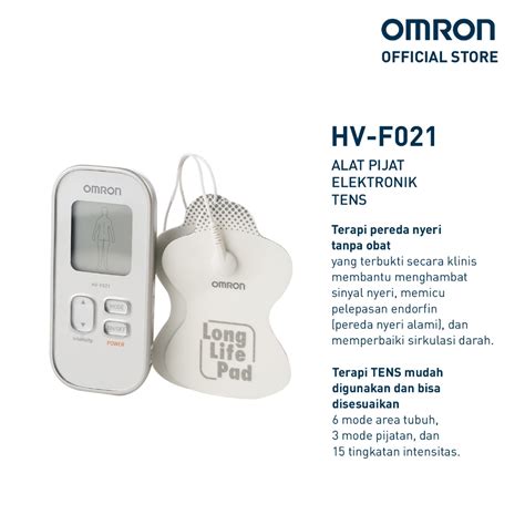 Jual Omron Alat Pijat Elektronik Hv F021 Pulse Massager Shopee Indonesia