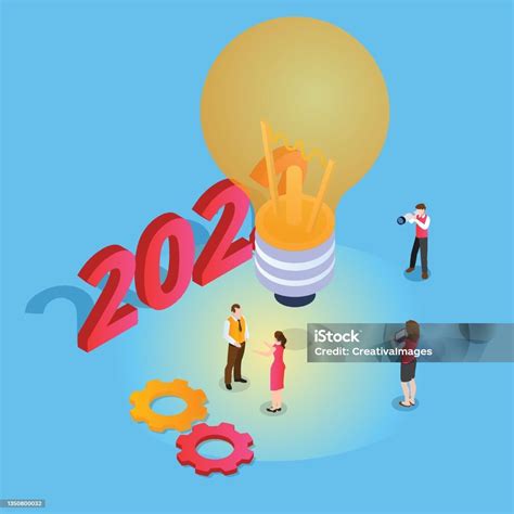 전구 3d 등불로 새해를 축하하는 사람들 12월에 대한 스톡 벡터 아트 및 기타 이미지 12월 12월 31일 2022년 Istock