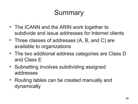 Ip Address And Subnetting Ppt