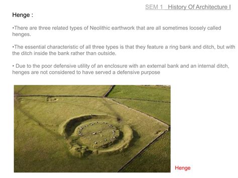 Prehistoric Civilizations History Of Architecture 1 B Arch Pptx