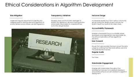 Ethical Considerations In Algorithm Development Ppt Presentation St Ai Ss Ppt Example