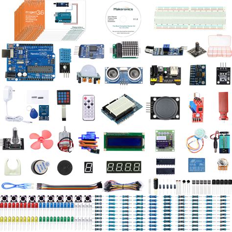 uno r3 super starter kit makeronics