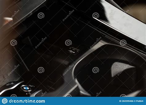 USB Port In The Car Panel Close Up Stock Photo Image Of Charger Design