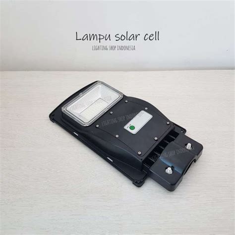 Jual Lampu Taman Solar Cell Led W Tiang Pagar Dinding Waterproof Ip Di Seller Thunder Store