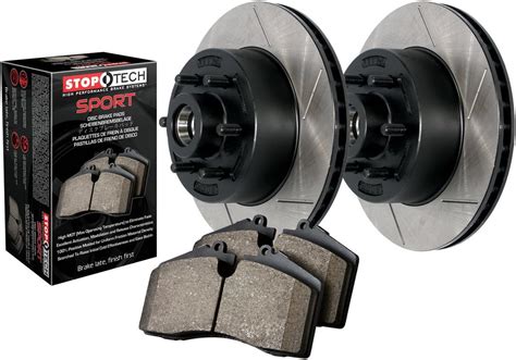 Stoptech 97066527 Truck Axle Pack Slotted Rear Automotive