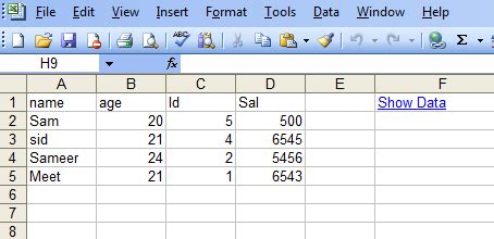 C Simple Example Of Vsto Excel Using A Worksheet As A Datasource Stack Overflow