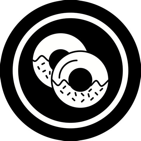 Doughnut Vector Icon 21417639 Vector Art At Vecteezy