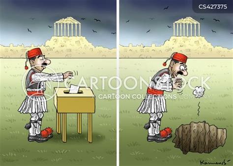 Greek Debt Crisis News And Political Cartoons