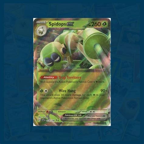 Spidops Ex Ultra Rare Scarlet And Violet Base Set Sv Pokemon Tcg Card Shopee