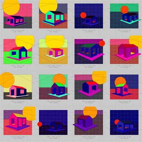 Some Of My Artworks On P5js P5js