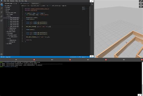 Inforosstream Doesnt Show Output On The Terminal C For Robotics The Construct Ros Community
