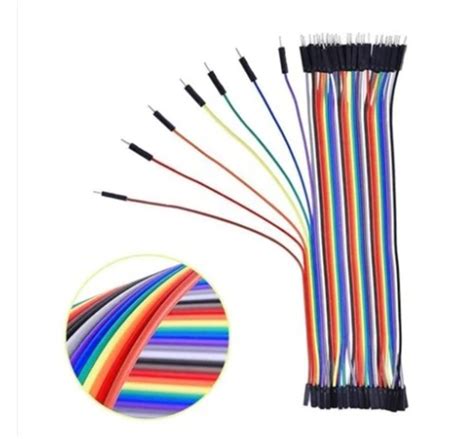 120pcs 3x20cm Breadboard Jumper Wires 40pin Male To Female Male To Male