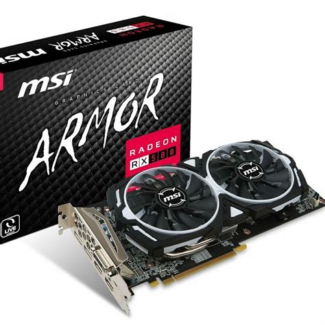 Msi Radeon Rx Armor Oc Gb Graphis Card Gpuheaven Com