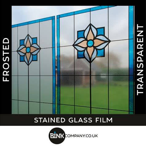 Stained Glass Window Film 11g Bink Company