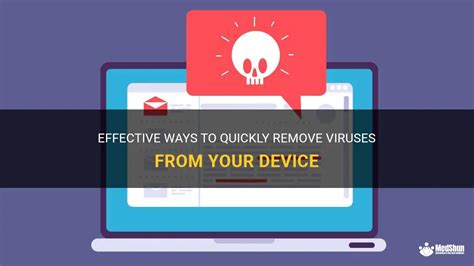 Effective Ways To Quickly Remove Viruses From Your Device MedShun