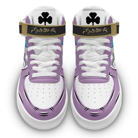Noelle Silva Sneakers Air Mid Custom Black Clover Anime Shoes For Otaku Let The Colors Inspire