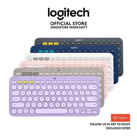 Logitech K380 Multi Device Bluetooth Keyboard For Pc Notebooks Phones And Tablets Logitech