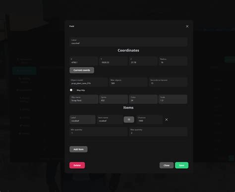 ESX QB Core Drugs Creator All In One In Game Admin Menu For Drug Harvesting Crafting