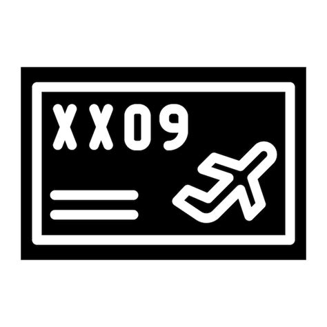 Premium Vector Codeshare Flight Line Illustration