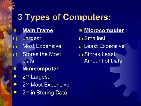 Computer Applications Notes Grade 6 Ppt Data Storage And Warehousing Computing