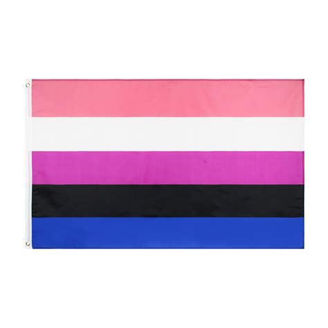 Gender Fluid Pride Flag Rainbow Republic Nz