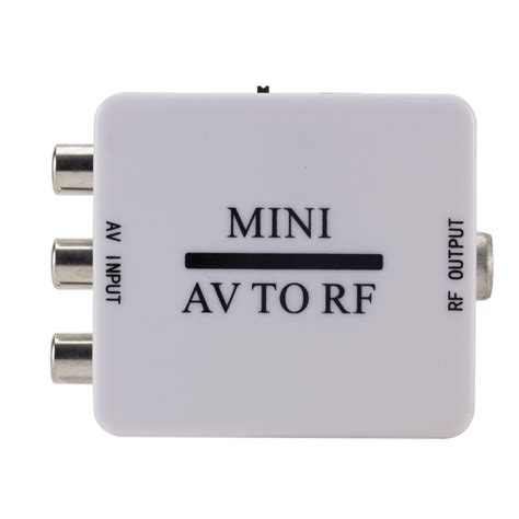 Av To Rf Audio Video Signal Converter Av To Rf Modulator Av Input Rf